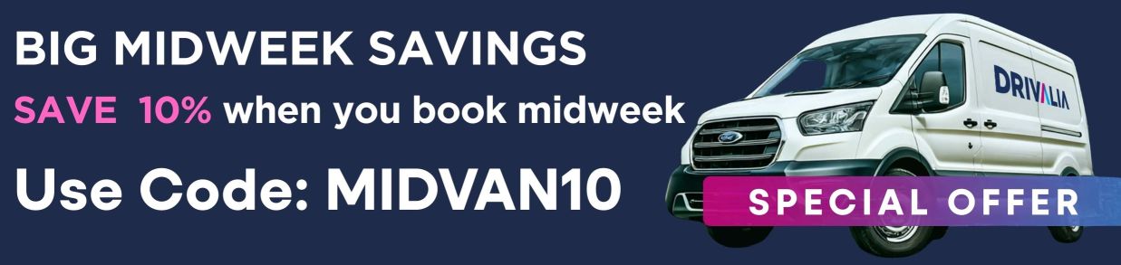 Van Hire in Luton | Cheap Self Drive Vans! | Drivalia Van Rental